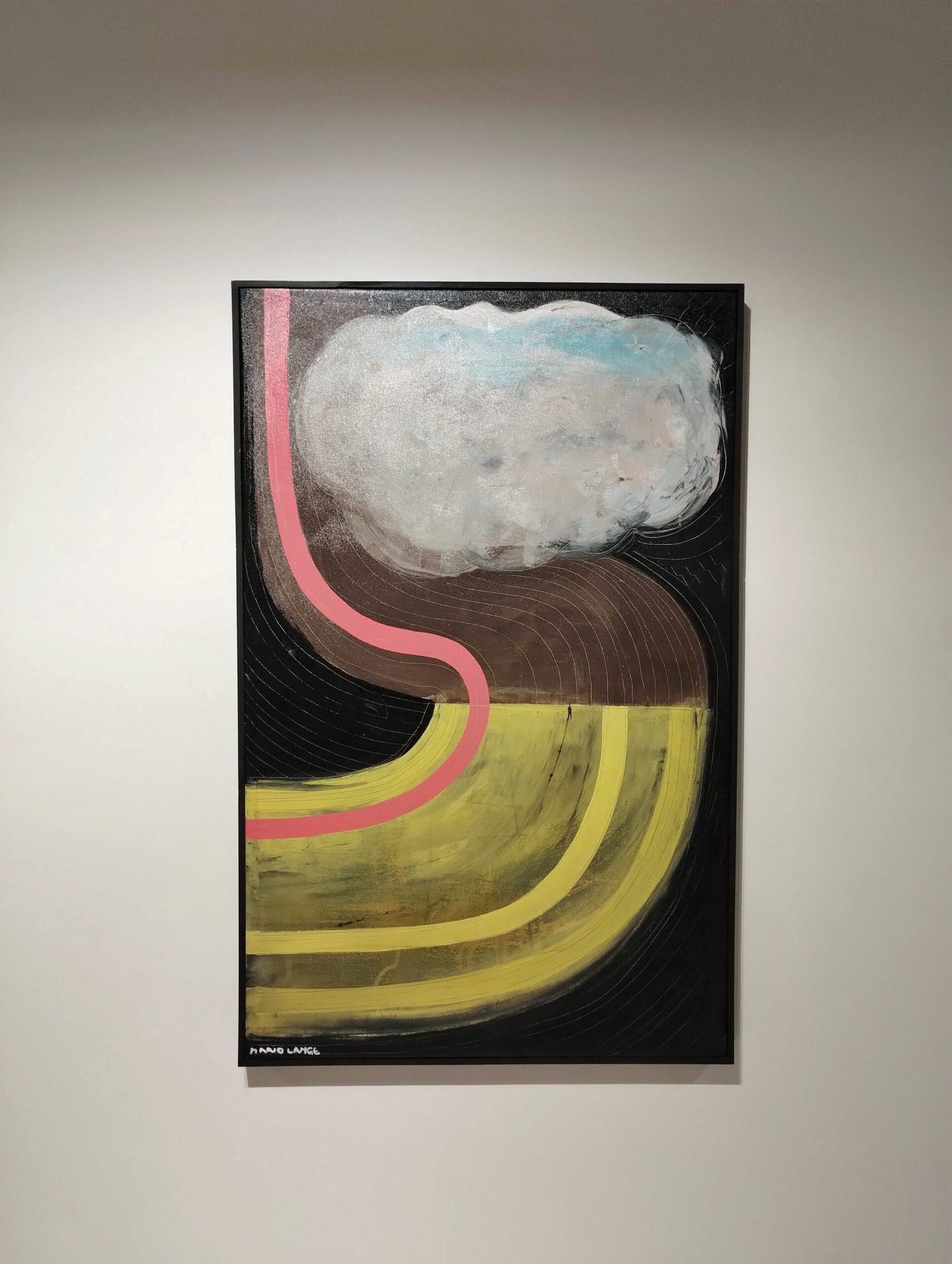 Obra de arte Mario Lange 80cm x 125cm - Mario Lange