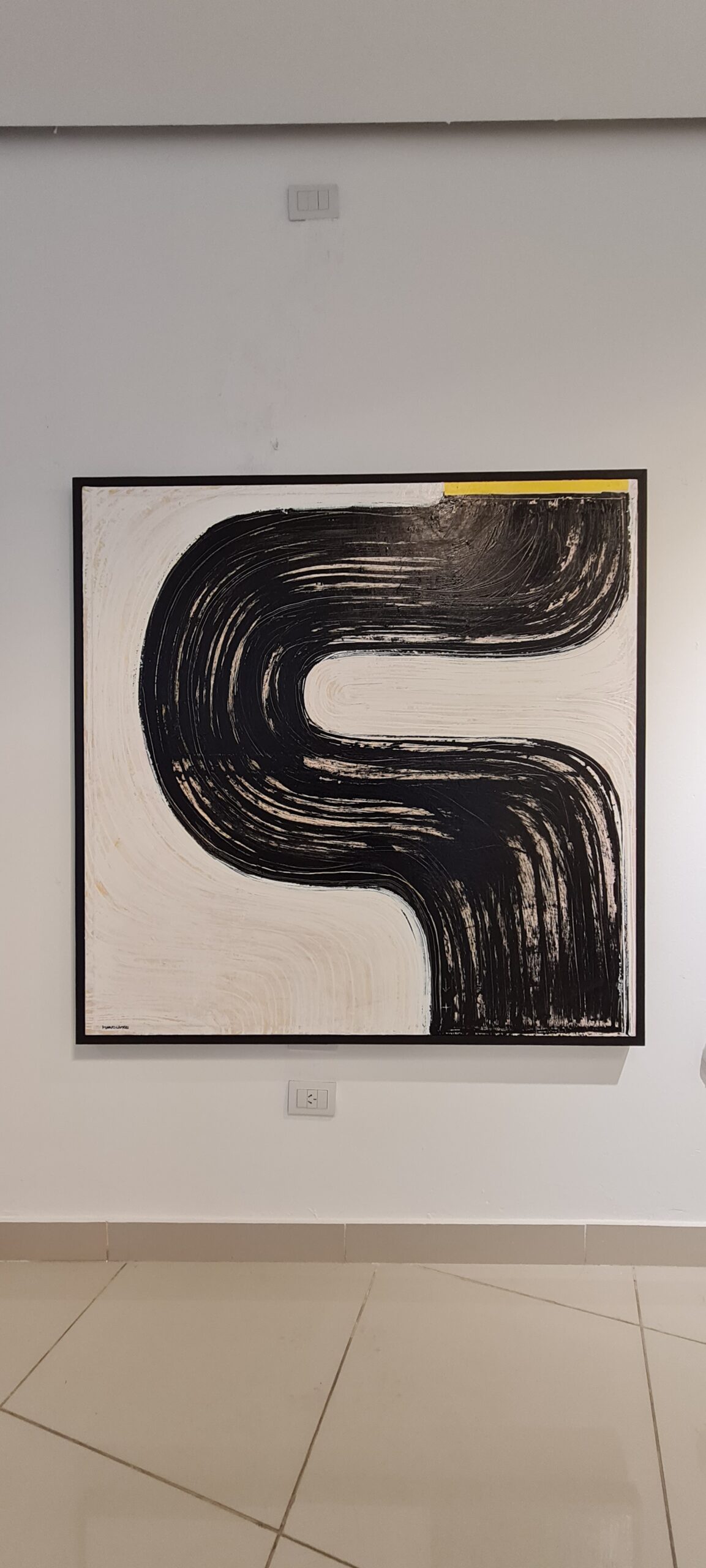Obra de arte Mario Lange 140cm x 140cm - Mario Lange
