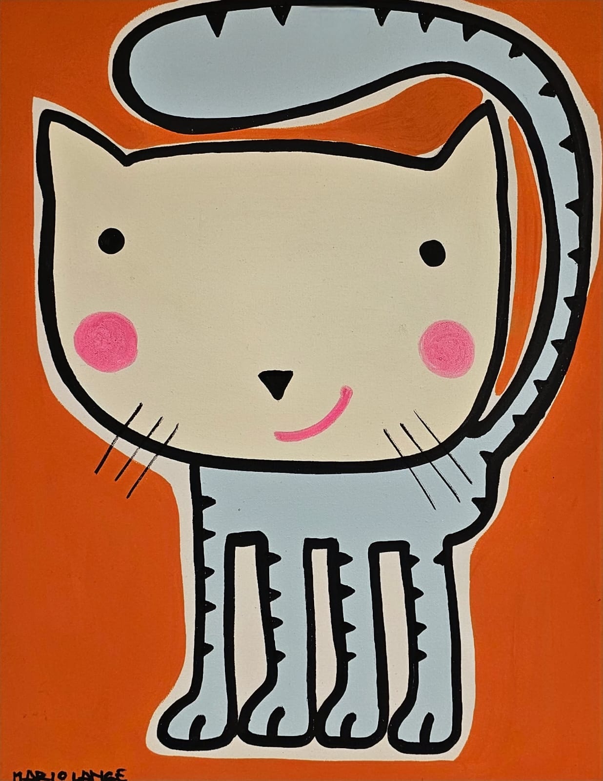 Obra de arte ML 30cm x 40cm - Mario Lange