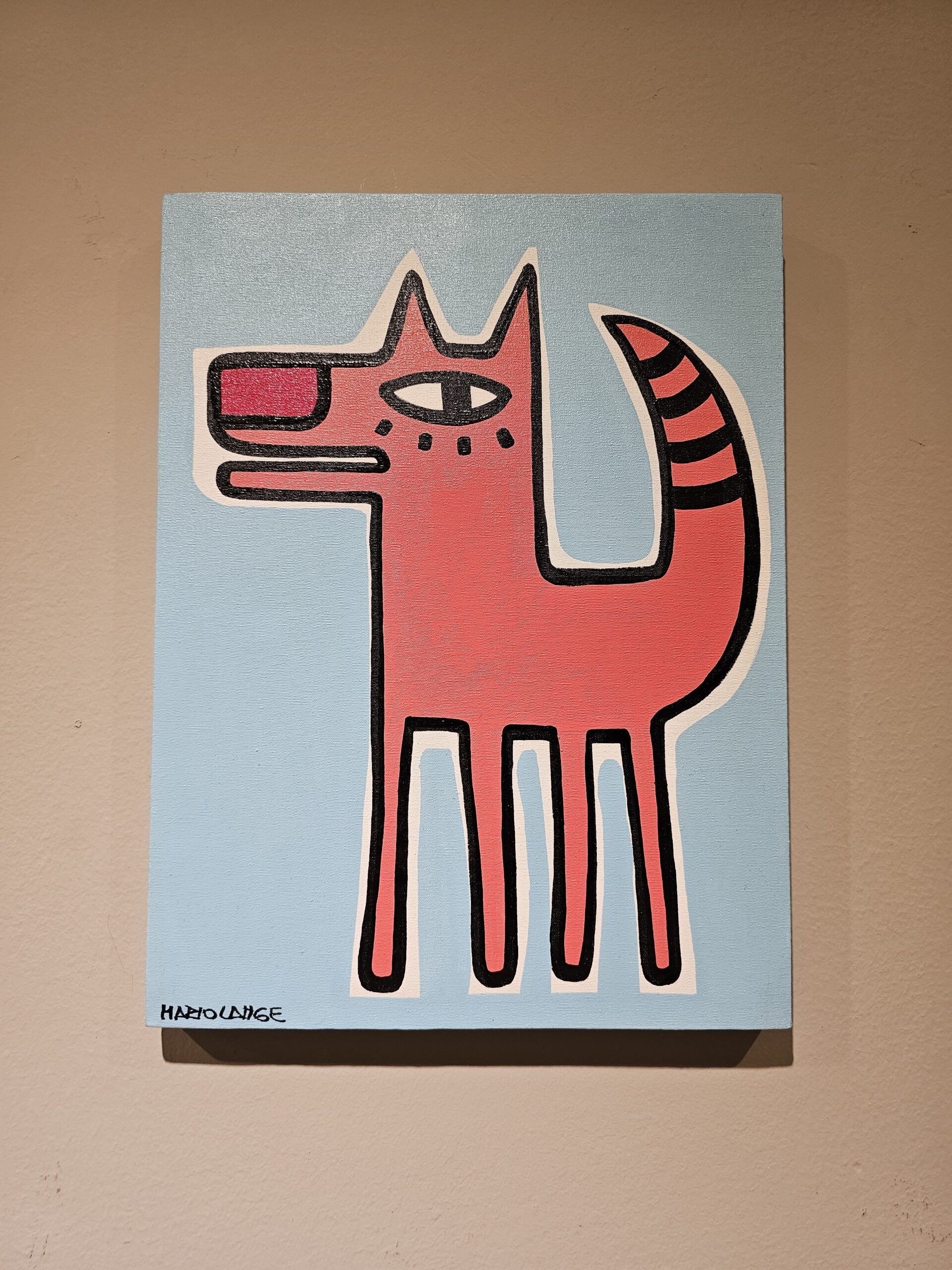Obra de arte ML 30cm x 40cm - Mario Lange