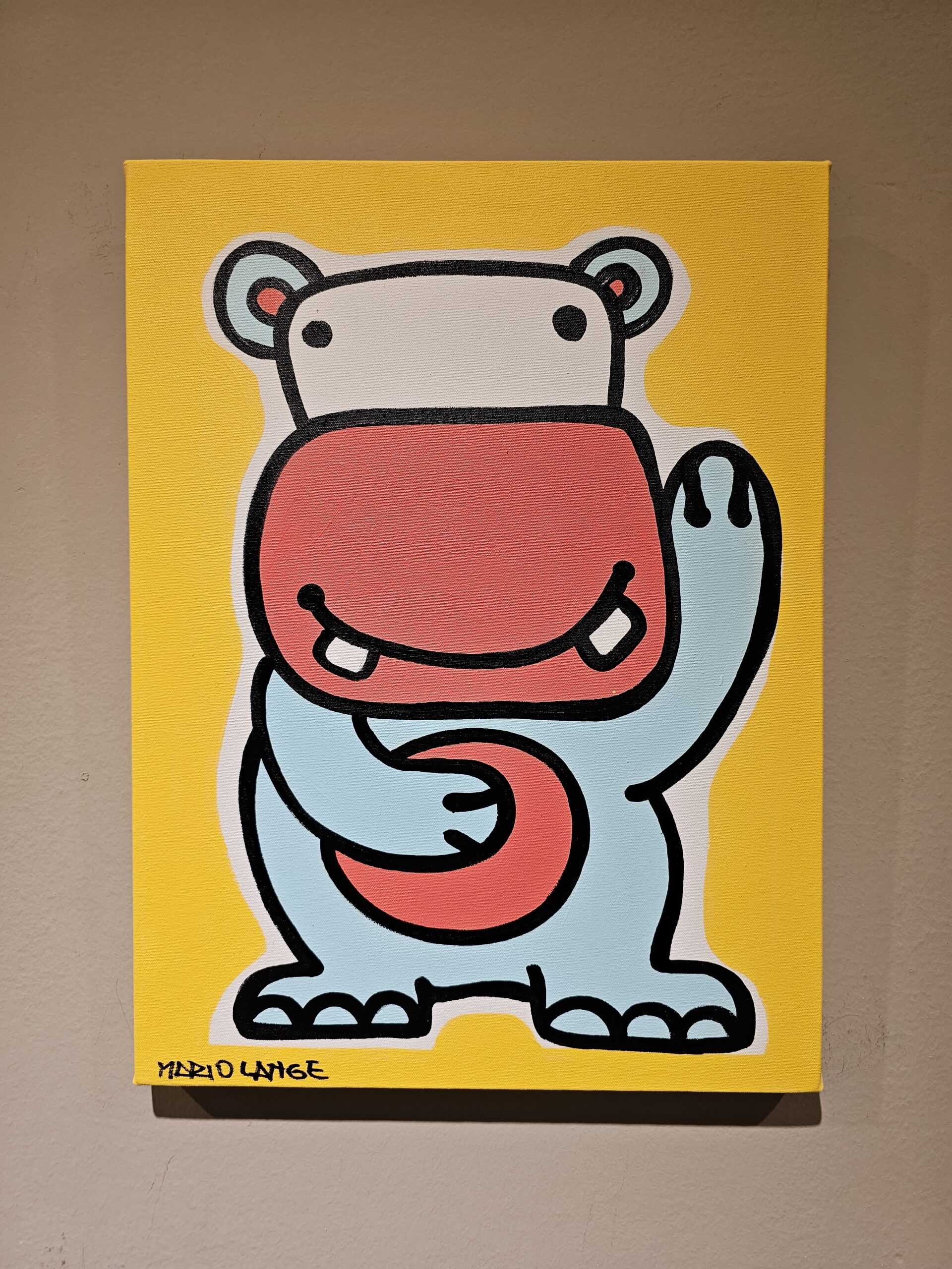 Obra de arte ML 30cm x 40cm - Mario Lange