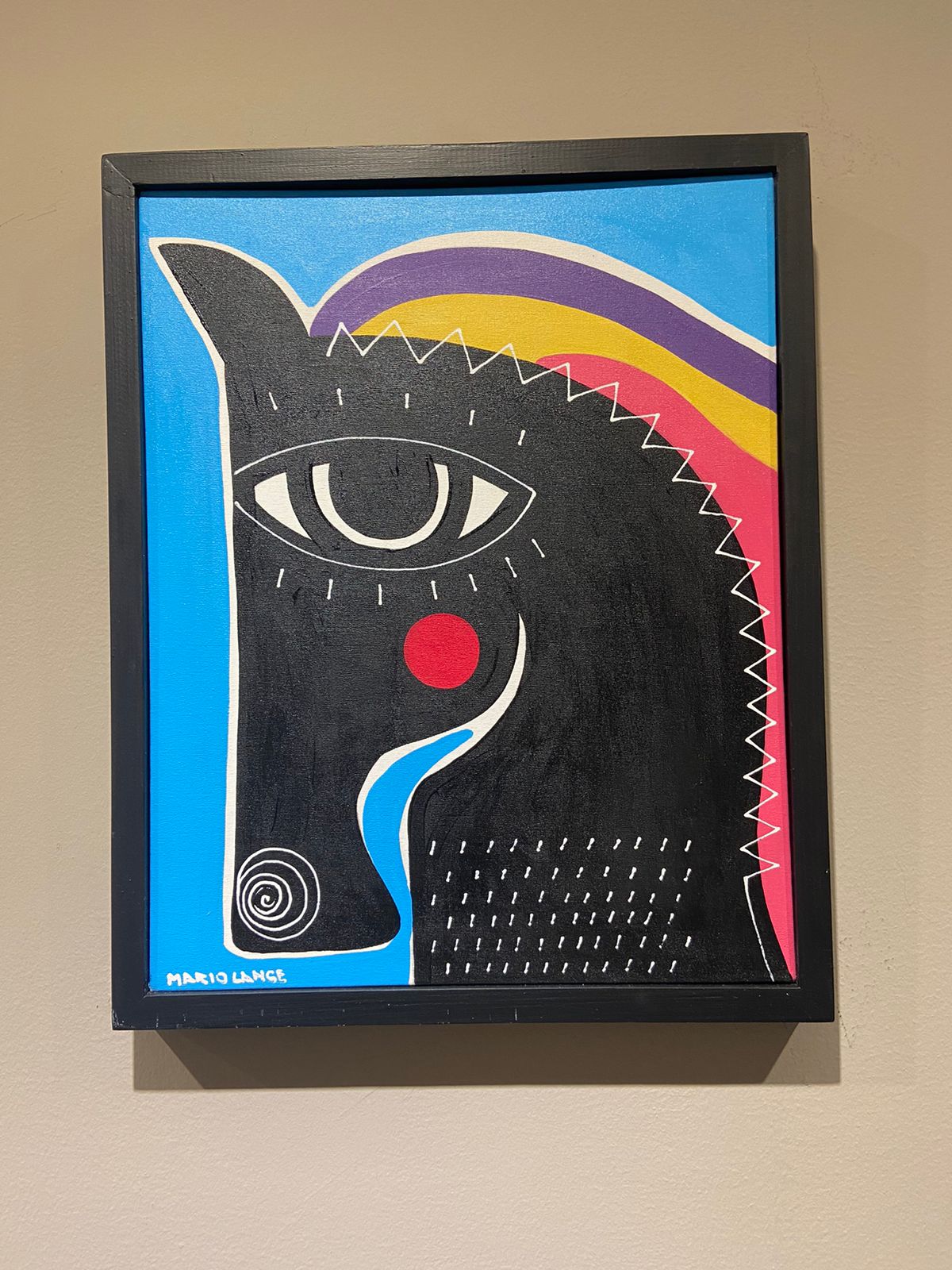 Obra de arte ML - 40cm x 50cm - Mario Lange