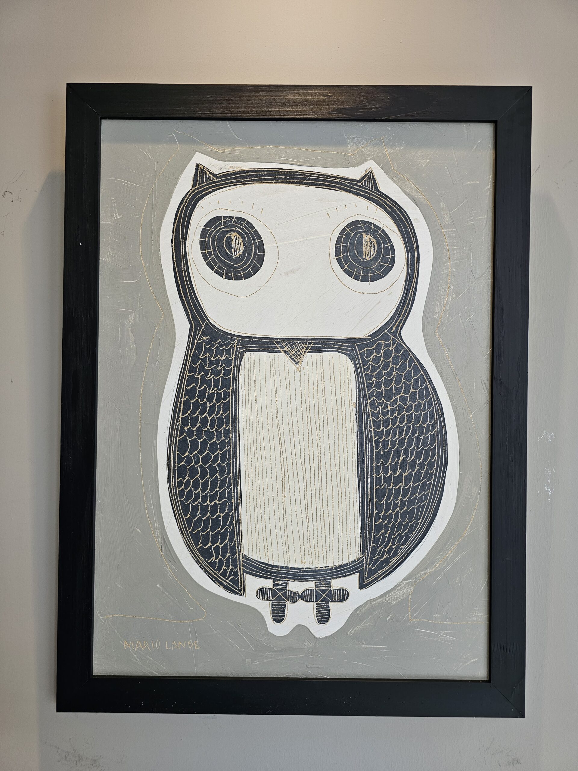 Obra de arte ML 55cm x 75cm - Mario Lange