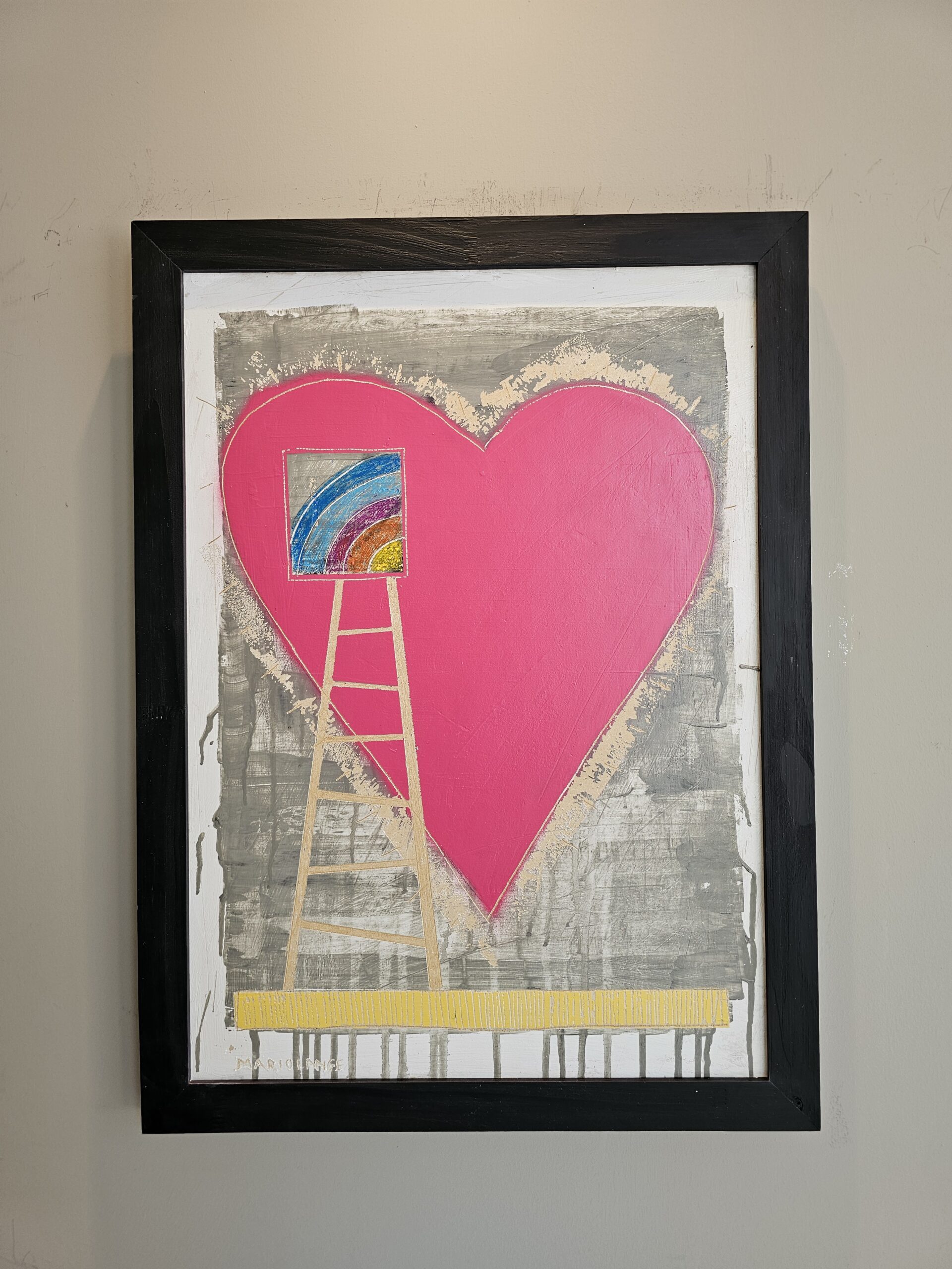 Obra de arte ML 55cm x 75cm - Mario Lange