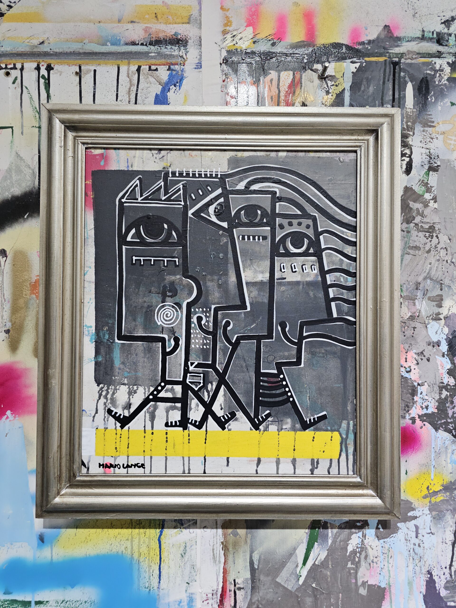 Obra de arte Mario Lange 50cm x 60cm - Mario Lange