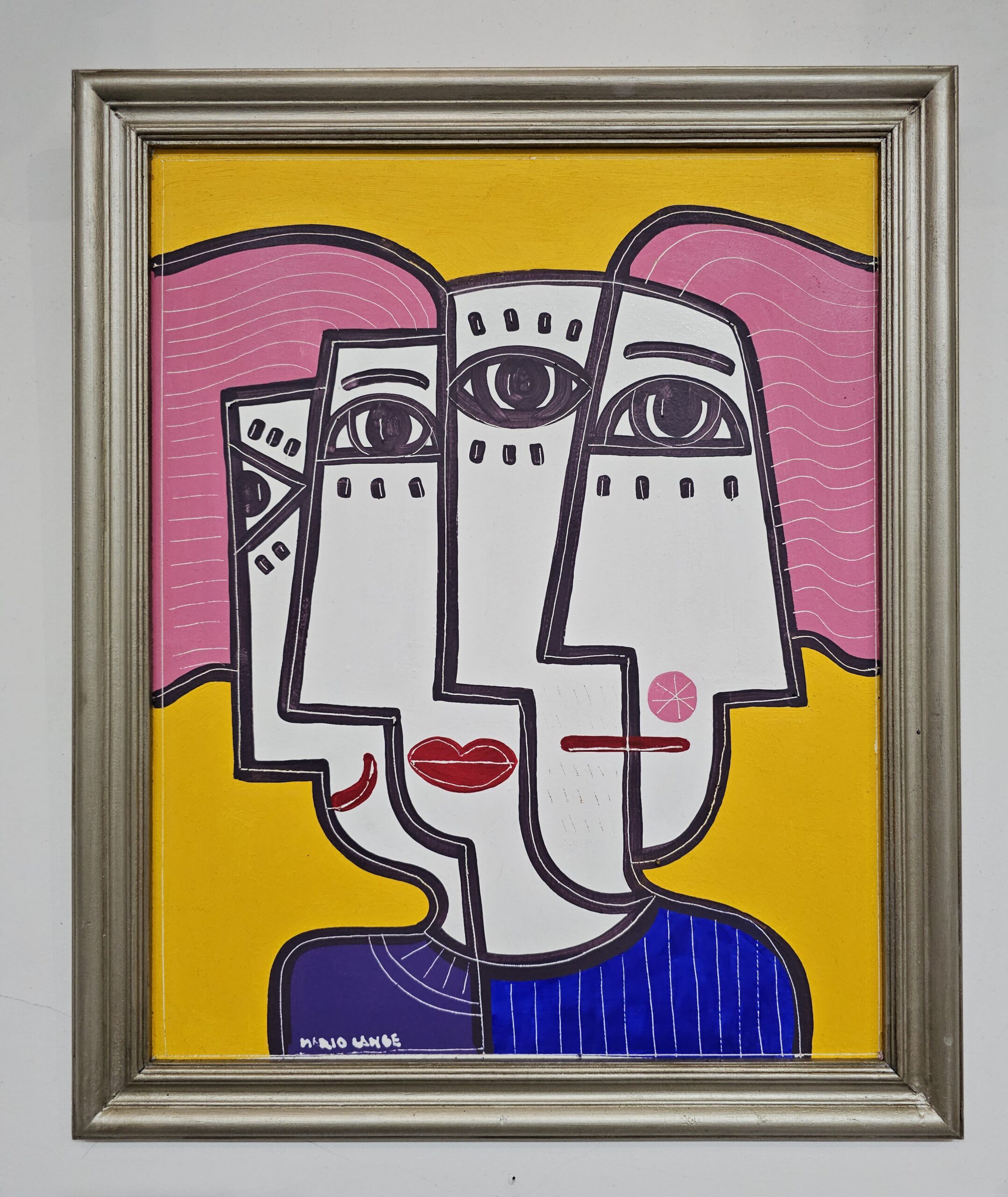 Obra de arte ML - 55cm x 45cm - Mario Lange