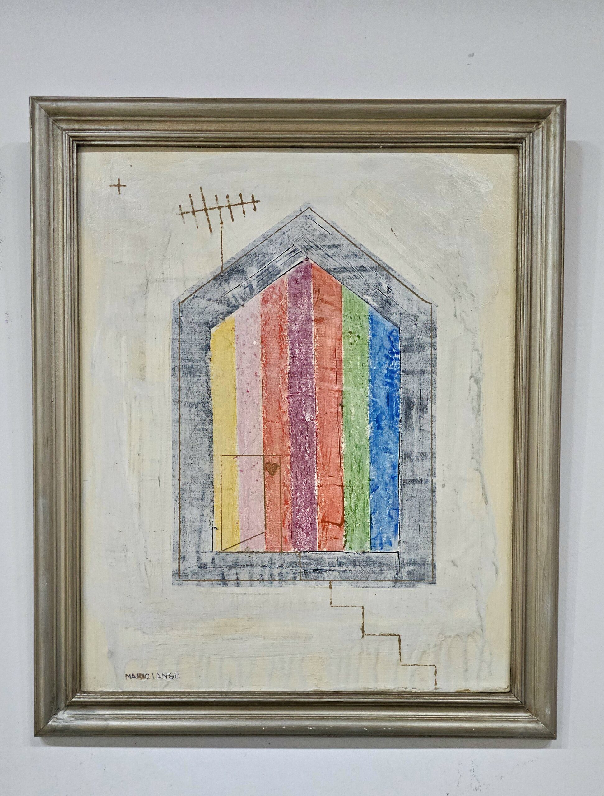 Obra de arte Mario Lange 50cm x 60cm - Mario Lange