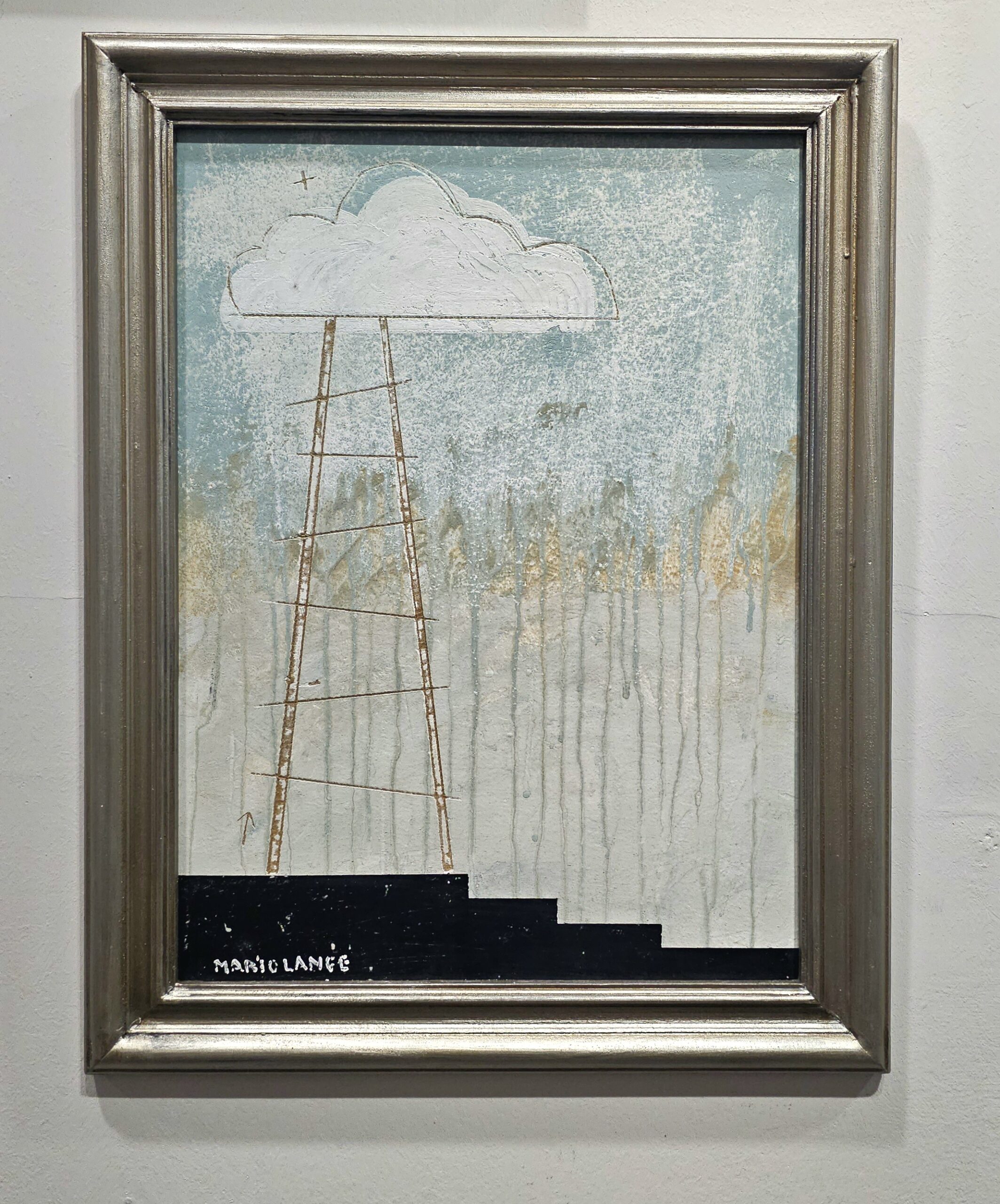 Obra de arte Mario Lange 30cm x 40cm - Mario Lange