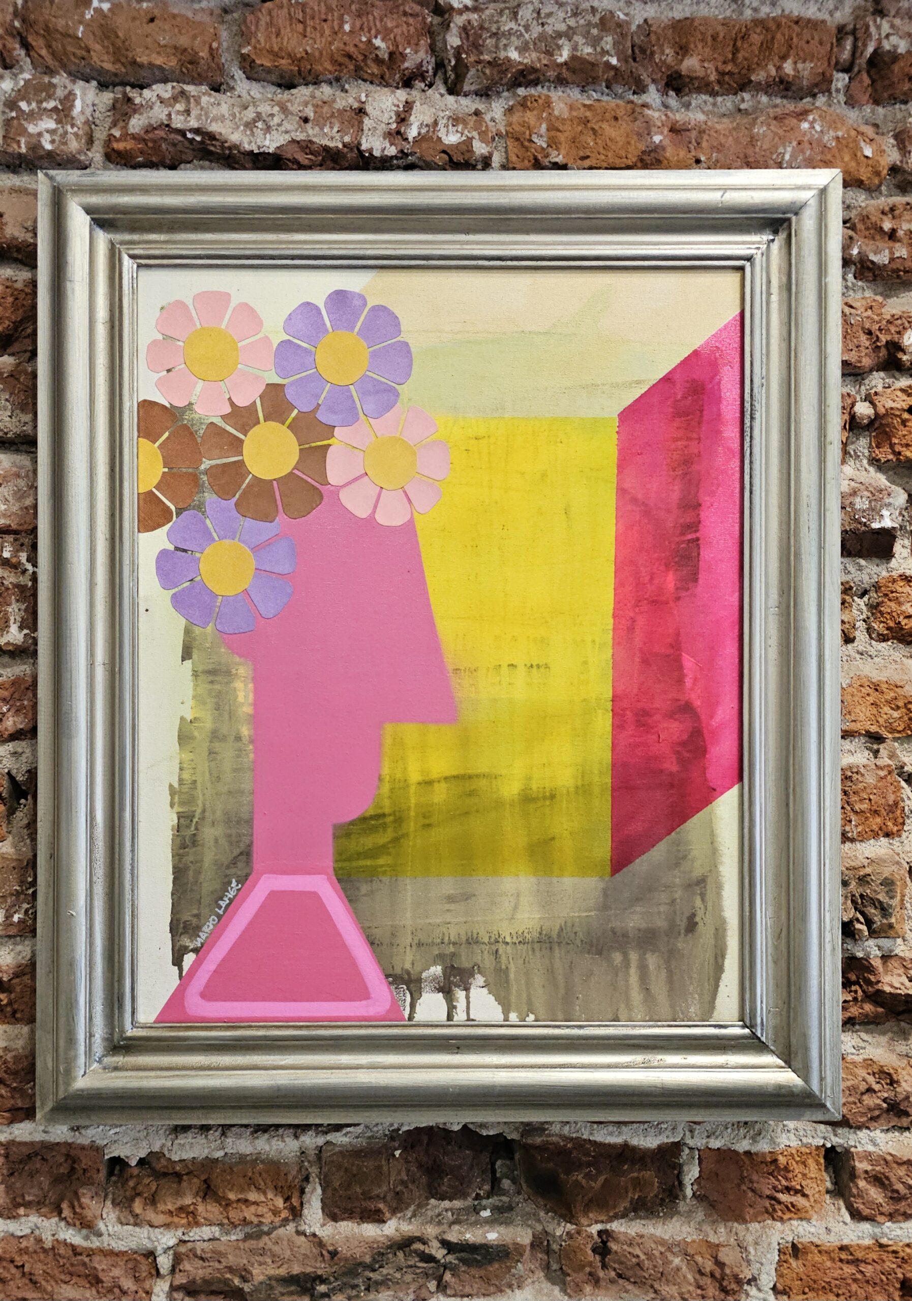 Obra de arte Mario Lange 50cm x 60cm - Mario Lange