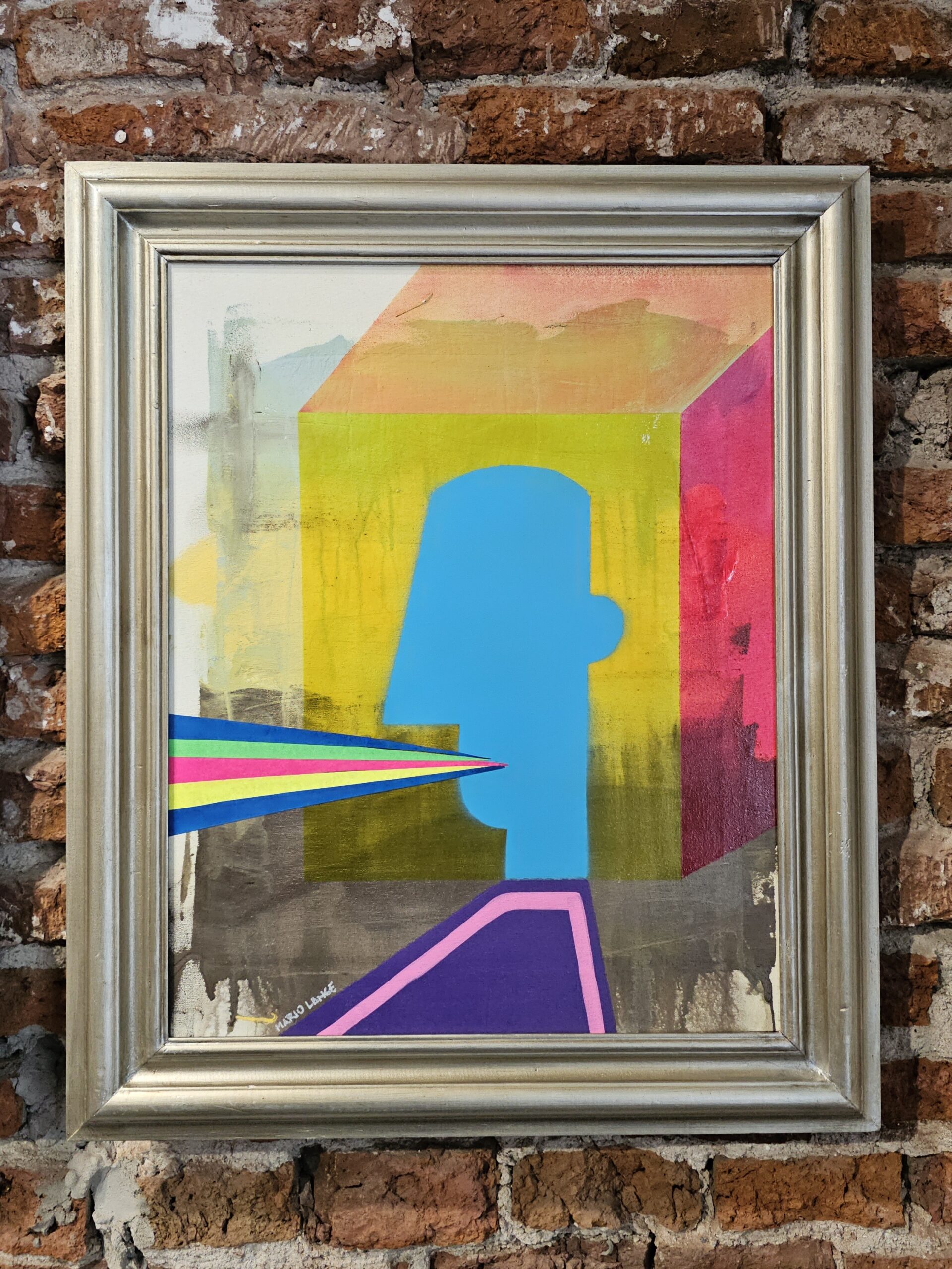 Obra de arte Mario Lange 50cm x 60cm - Mario Lange