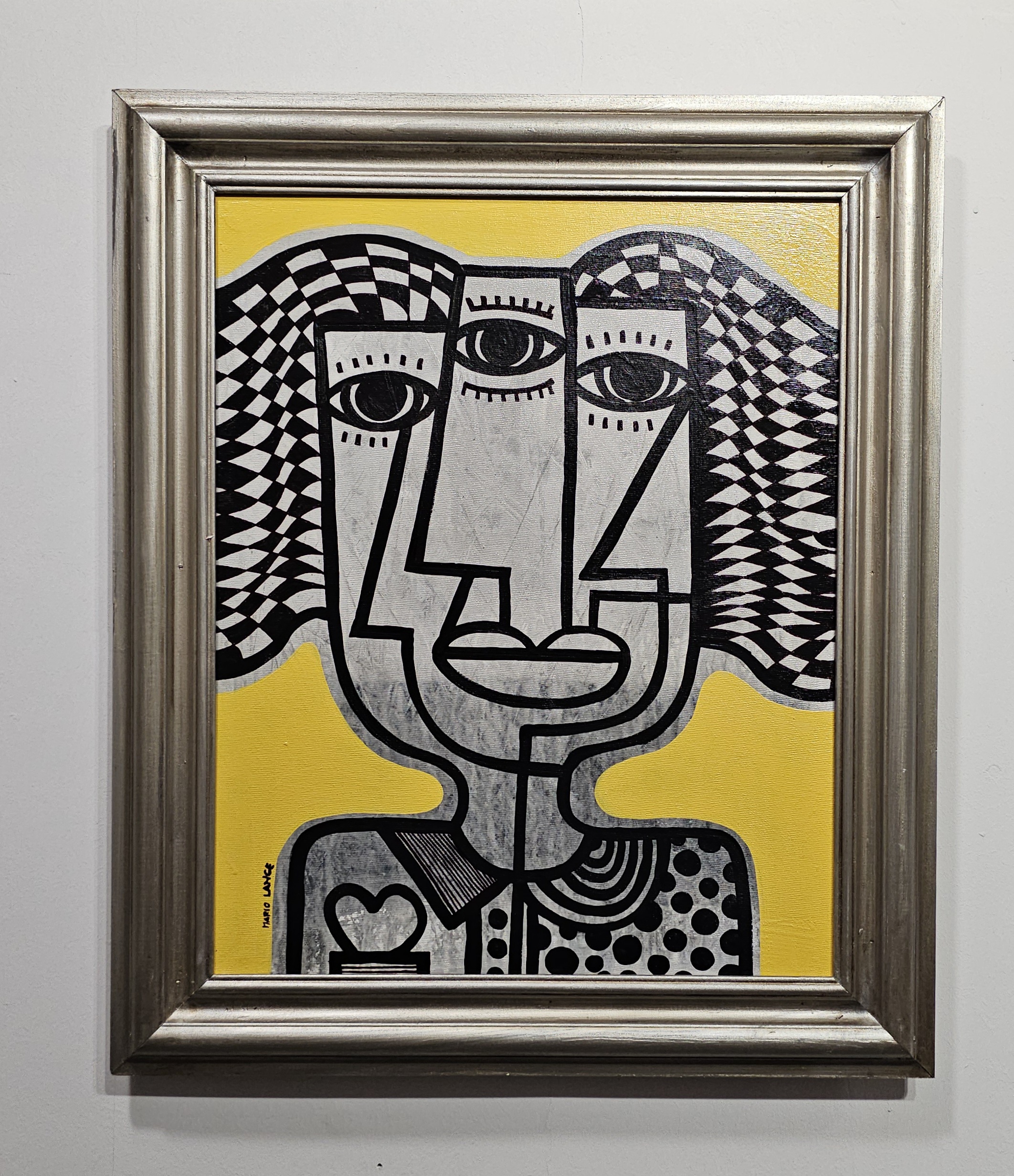 Obra de arte Mario Lange 50cm x 60cm - Mario Lange
